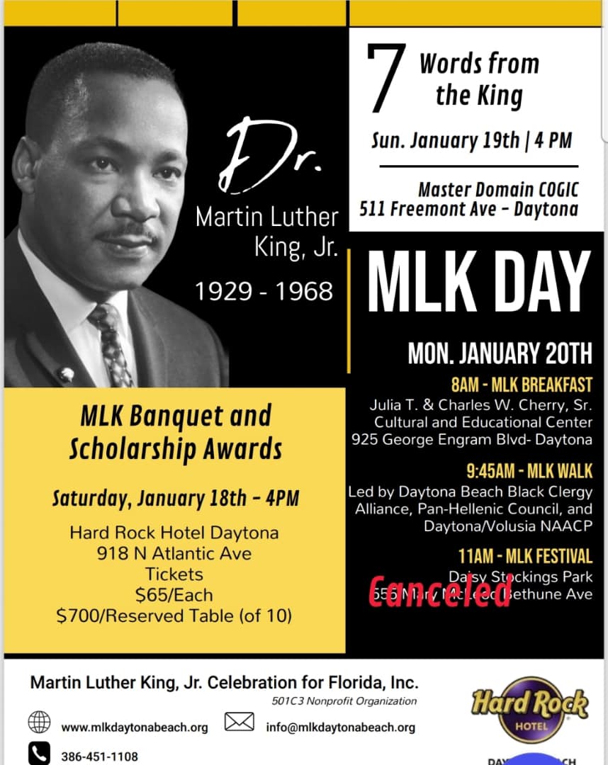 7 Words from the King | One Volusia